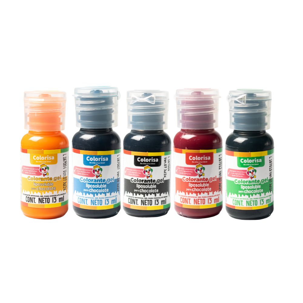 Colorantes En Gel Para Chocolate Liposoluble x13ml – Dispropan Caribe SAS