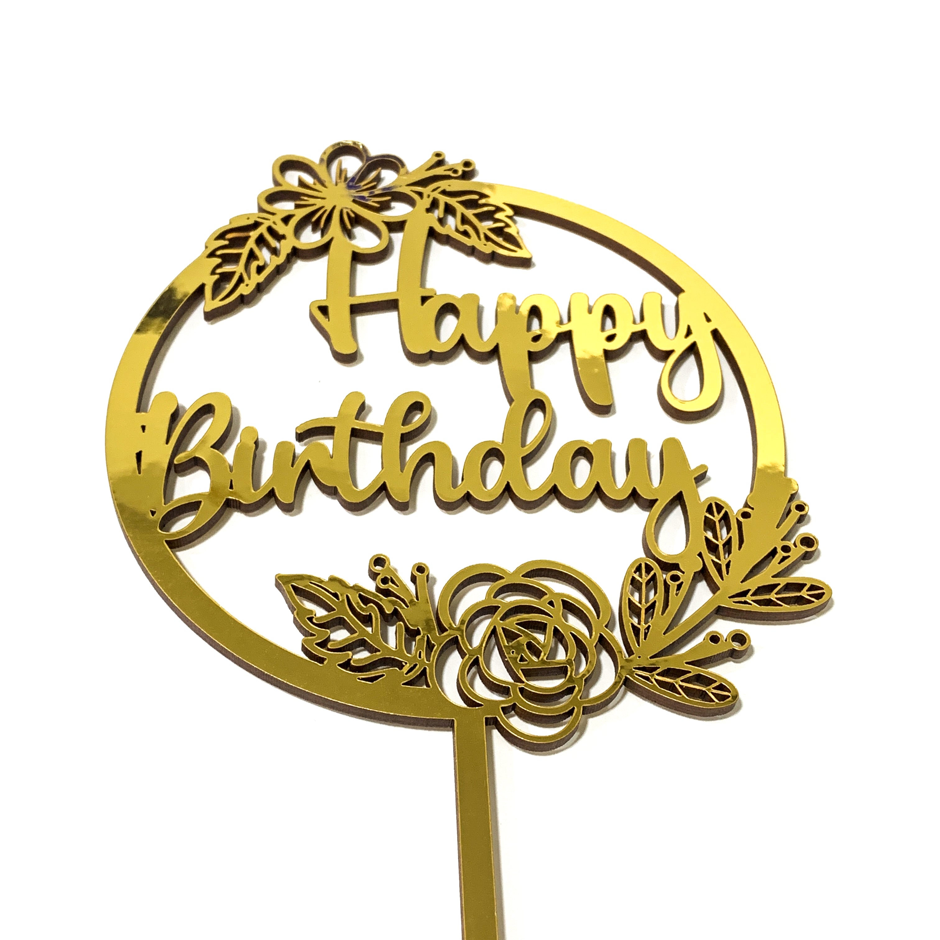 Topper Happy Birthday Pequeño REF: HBDP005 – Dispropan Caribe SAS