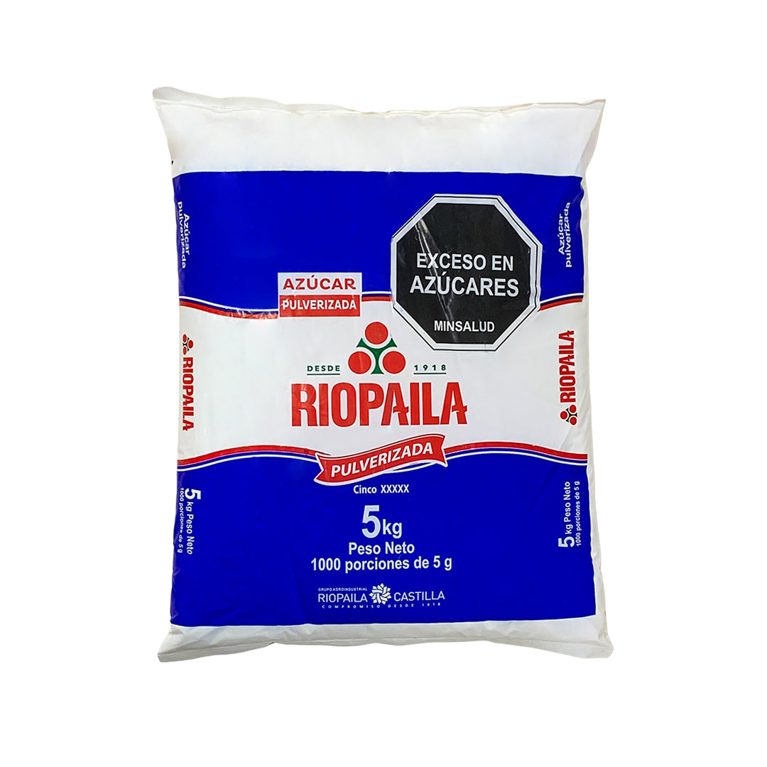 Azúcar Pulverizada Riopaila x5kg – Dispropan Caribe SAS